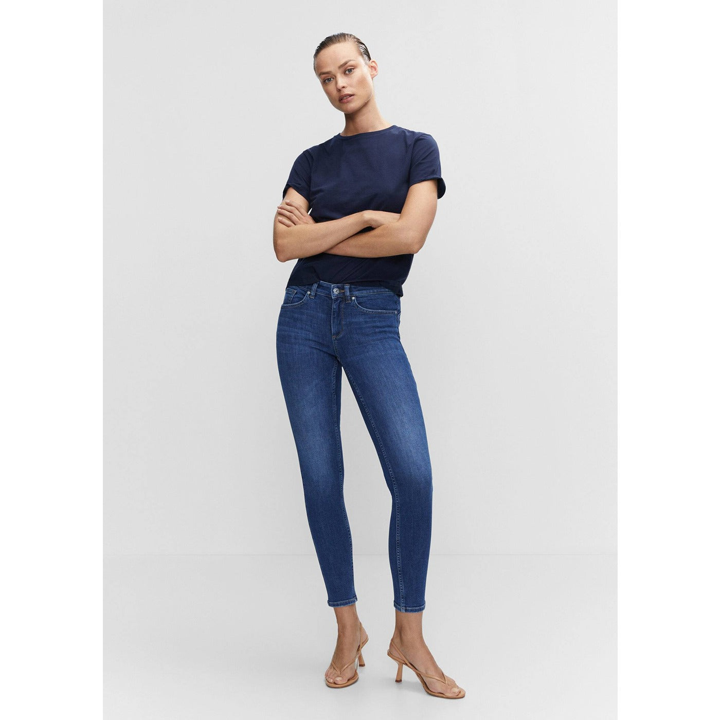 MNG Blue Skinny Push Up Jeans – Montivo