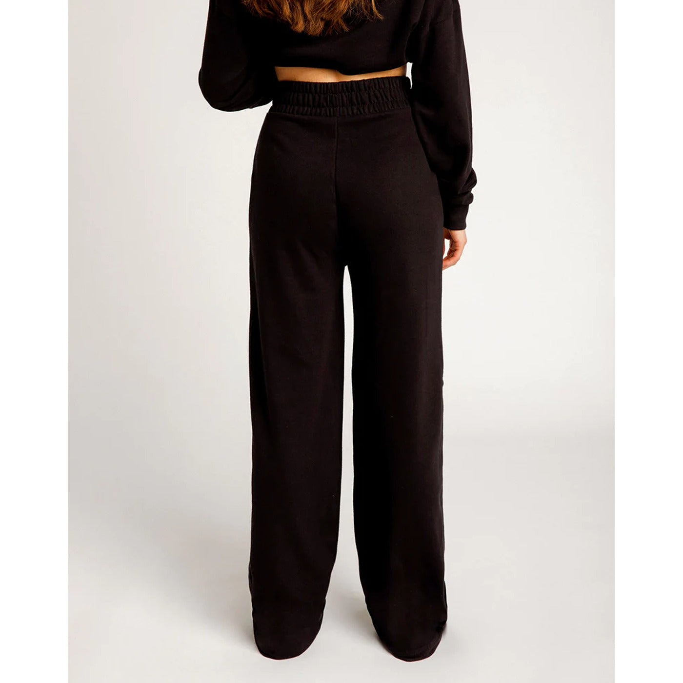 CP Wide Leg Black Trousers | Montivo Pakistan