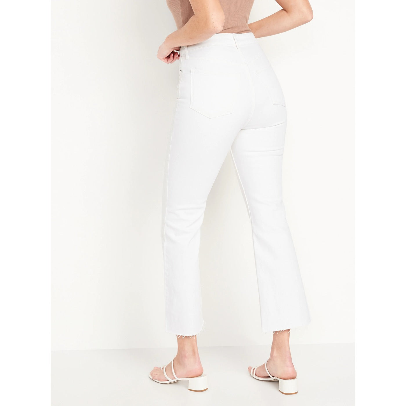 ON High Waist White Flare Jeans – Montivo